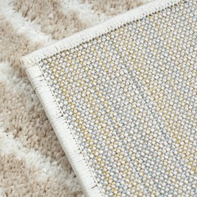 Dywany Łuszczów, Kusový koberec Fusion 0240 cream/yellow, 80x150, vícebarevná, kancelář