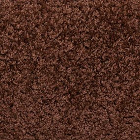 Schodové rohože 15 ks 65 x 21 x 4 cm hnědé s obdélníkovým okrajem 134578