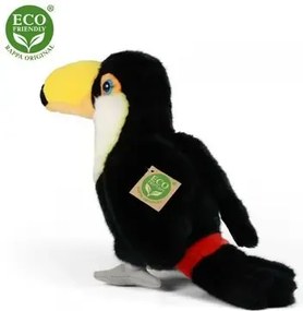 RAPPA Plyšový tukan 23 cm / ECO-FRIENDLY / od 0 měsíců