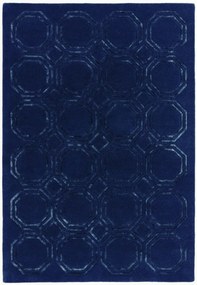 Modrý koberec Rapun Octagon Navy Rozměry: 160x230 cm