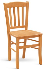 Židle PAMELA s masivním sedákem Odstín: Buk