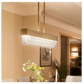 Kichler KL-SERENE-LED-LP-92-NBR - LED Lustr na tyči SERENE LED/40W/230V zlatá