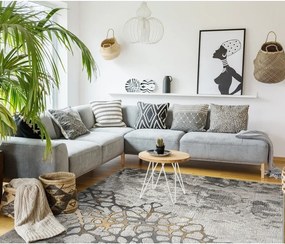 Šedý/taupe koberec 200x280 cm Folgen – FD