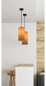 Světle hnědé závěsné svítidlo ø 12 cm Ballo – Candellux Lighting