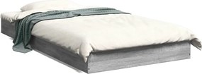 vidaXL Rám postele 90 x 190 cm kompozitní dřevo [842076] Barva: šedá sonoma