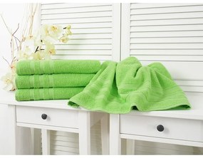 B.E.S. - Petrovice, s.r.o. Bavlněný froté ručník Standard - Green 50 x 100