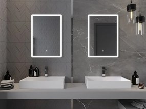 Mexen Navia koupelnové zrcadlo osvětlené 50 x 70 cm, LED 6000K, proti mlze - 9803-050-070-611-00