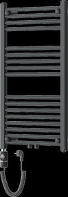 Mexen Mars, elektrické topné těleso 900 x 500 mm, 600 W, antracitová, W110-0900-500-2600-66
