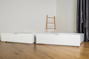 Šuplíky k posteli MAXIDO 160x80 Bílá