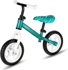 NILS Fun RB134 10" Dětské odrážedlo zelené