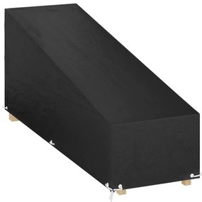 Plachta na zahradní lehátko s 12 očky 200 x 65 x 35/60 cm PE 319344
