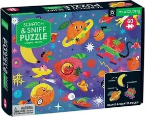 Mudpuppy Puzzle Vesmírné ovoce s vůní / 60 dílků / od 4 let
