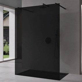design sprchová zástěna WALK-IN BREMEN 2 - BLACK Double 100-160cm