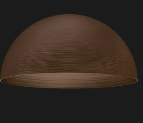 Doxis Dome 900 textured Závěsné led designové svítidlo Barva: Uzená hnědá, Chromatičnost: 2700K Push dim