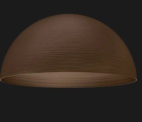 Doxis Dome 900 textured Závěsné led designové svítidlo Barva: Uzená hnědá, Chromatičnost: 4000K Push dim