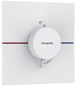 Hansgrohe ShowerSelect Comfort - Termostatická baterie pod omítku, matná bílá 15574700