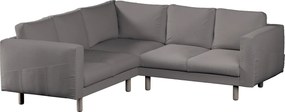 Potah na pohovku IKEA Norsborg rohová 4-místná barva béžová látka pletený vzor