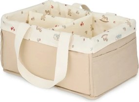 Látkový dětský koš na hračky v přírodní barvě 34x23x17 cm Vintage Toys – Cam Cam Copenhagen