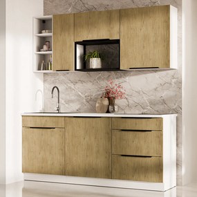 CREMONA bc | dolní skříňka 80 D 3S zásuvková | 80 cm | PREMIUM BOX | bílá/cremona