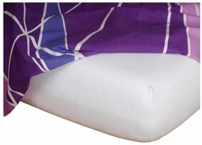 Dadka Froté prostěradlo bílá A  Froté prostěradlo bílá 80x220x20 cm