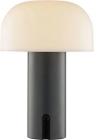 Brilliant G60305/22  Venkovní AKU stolní lampa MATTIS šedá USB-C