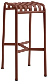 HAY Zahradní stolička Palissade Bar Stool, Iron Red