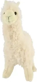 TEDDIES Plyšová lama alpaka bílá 30 cm / od 0 měsíců