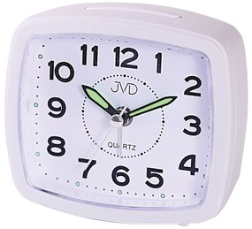 JVD Analogový ručkový bílý budík JVD SRP8506.3 s osvětlením