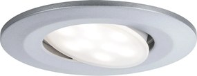 P 98199 LED vestavné svítidlo Calla 10ks sada IP65 kruhové 90mm 30° 10x5W 230V CCT matný chrom - PAULMANN