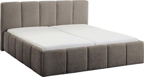 XXXLutz ČALOUNĚNÁ POSTEL, 180/200 cm, antracitová Xora - Manželské postele - 000101027503