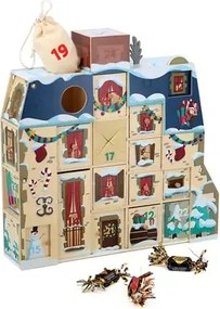 Vilac Dřevěný adventní kalendář k naplnění Domeček / od 3 let
