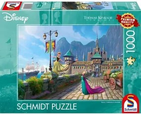 SCHMIDT Puzzle Thomas Kinkade: Celebration in Arendelle / 1000 dílků /