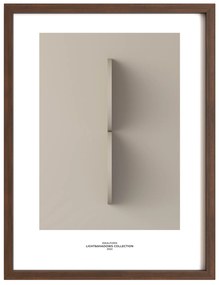 Idealform Poster no. 8 Arched shapes Barva: Silver grey, Velikost: 500x700 mm
