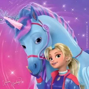 Ravensburger Unicorn Academy – Magie a přátelství / Dětské puzzle / 3x