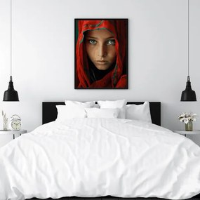 Afghánská dívka 2 inspirace Steve McCurry
