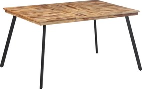 vidaXL Jídelní stůl 148 x 97 x 76 cm masivní teakové dřevo [358531]