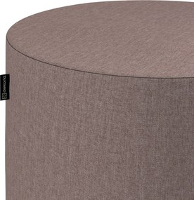 Sedák Barrel- válec pevný barva růžová látka pletený vzor