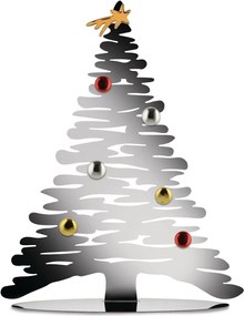 Vánoční dekorace Alessi vánoční stromek stříbrná