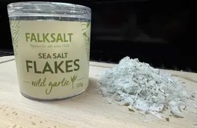 Falksalt Mořská vločková sůl česneková 125g