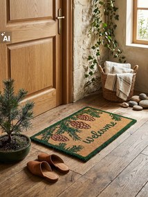 Sinsay - Rohožka Welcome se šiškami - vícebarevná
