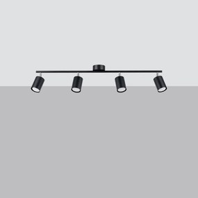 Sollux Lighting Stropní svítidlo LEMMI 4L černé