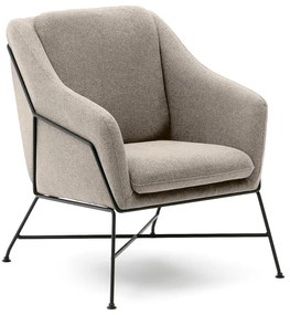 Béžové křeslo Brida – Kave Home