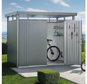Biohort Zahradní domek BIOHORT HighLine DUO H5 275 x 315 (šedý křemen metalíza)