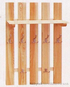 dřevěný závěsný věšák z masivního dřeva drewfilip 8