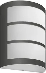 Philips Python 6W antracit / LED venkovní nástěnné svítidlo / 450lm /