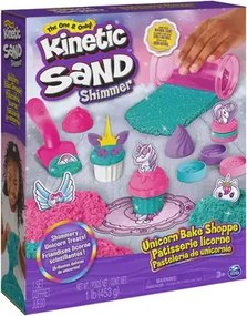 SPIN MASTER Kinetic Sand pekárna Jednorožec / 454 g písku ve 2 barvách