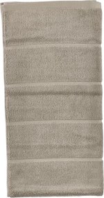 Taupe froté bavlněný ručník 50x100 cm Sauna – Zone