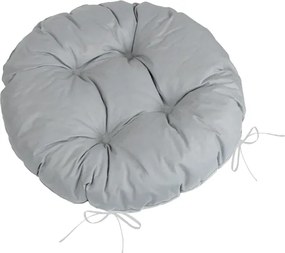 Bellatex Sedák Adéla prošívaný kulatý průměr 40 cm Šedá