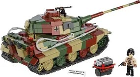 COBI 3113 II WW Panzer VI Ausf. B Königstiger / 802 kostek / 1 figurka