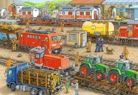 Ravensburger Vlakové nádraží - 2x24 dílků / od 4 let